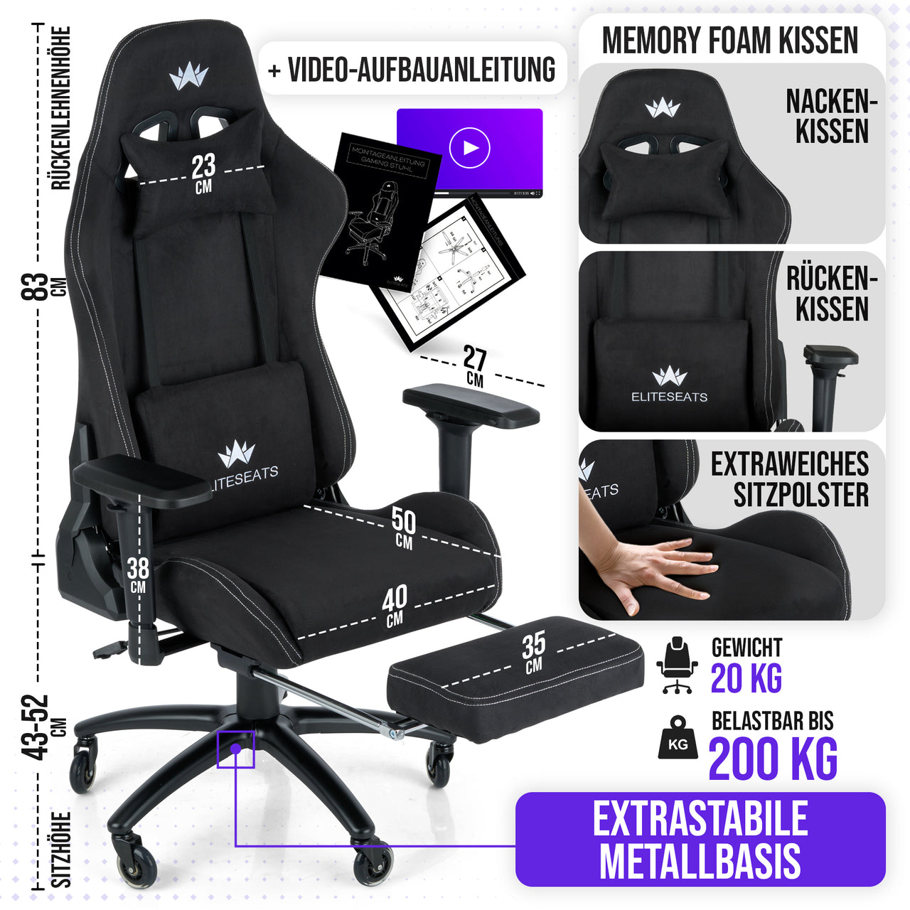 Eliteseats - Performant im Büro und Elite Gaming zu Hause